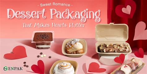 Sweet Romance Dessert Packaging That Makes Hearts Flutter