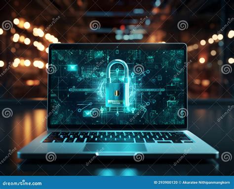 Laptop With Cloud Computing Diagram Show On Hand Cloud Technology Data Storage Stock