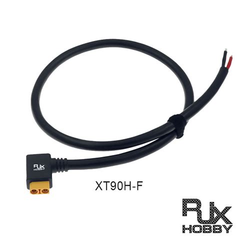 RJX XT90 Right Angle RC Lipo Battery Power Extention Cable