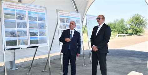 İlham Əliyev Bakı Qazax Gürcüstan Ilə Dövlət Sərhədi Avtomobil Yolunun