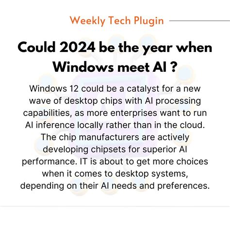 Sunflower Lab On Linkedin Technology Techbuzz Technews Windows12 Ai Aichips Sunflowerlab