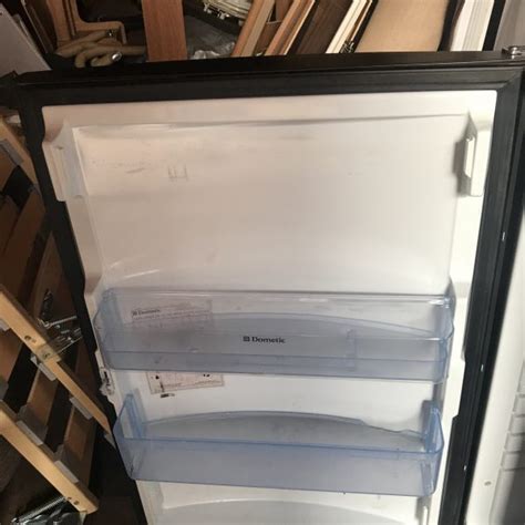 Dometic Rm8555 Black Fridge Used For Caravan Or Motorhome Silverlining