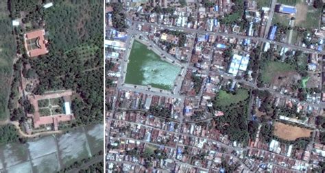 Satellite Images From Which Patches Were Extracted And Matching Was