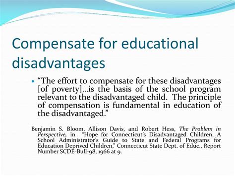 Ppt Compensatory Education Powerpoint Presentation Free Download Id 641885