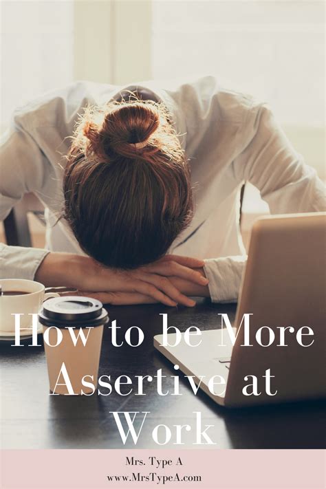 How To Be More Assertive At Work Artofit