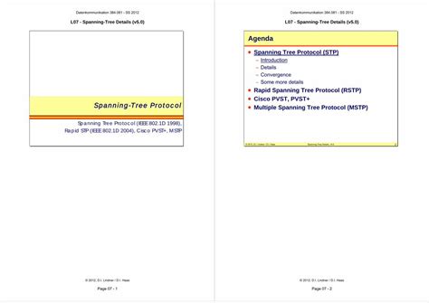 Pdf Cisco Pvst Mstp Ol Ieee 8021d 1998 Spanning Tree