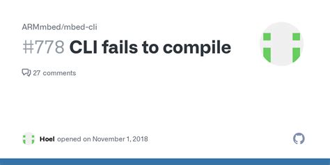 cli fails to compile · issue 778 · armmbed mbed cli · github