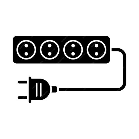 premium vector socket electric power plug icon vector on trendy design