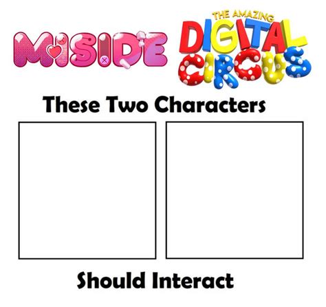 Miside And Tadc Interaction Blank Meme By Kimmiearts On Deviantart
