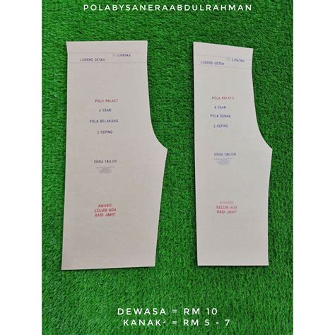 Ukuran Pola Seluar Baju Melayu Nota Mygfl Baju Melayu Cekak Musang By