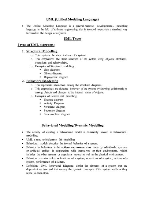 Behavioural Modelling Docx