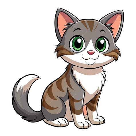 Premium Vector Realistic Cat Vector Illustration Premium Vector Realistic Cat Vector Illustration