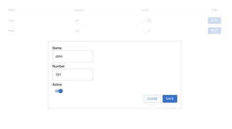 react data table componentで管理画面をつくる Jasper Inc