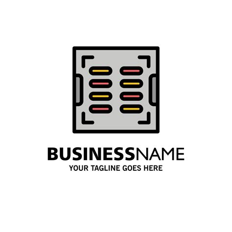 Bathroom Construction Drain Drainage Business Logo Template Flat Color