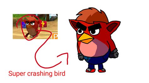 Super Crashing Bird Request By Bielandfriends On Deviantart