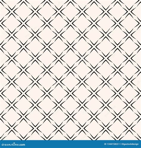 vector geometric seamless pattern with square grid lattice thin lines