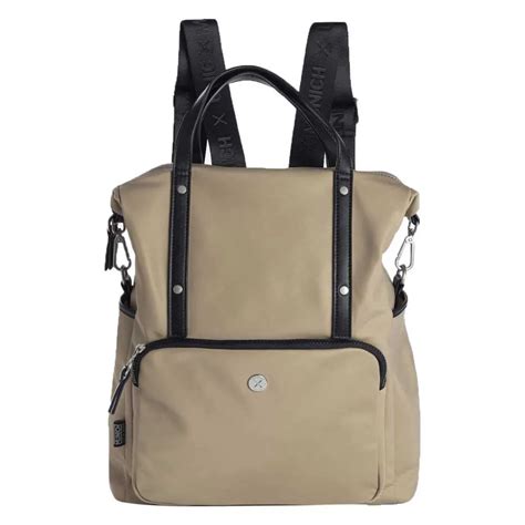 Munich Clever Square Backpack Beige Dressinn