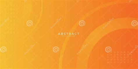 Abstract Orange Gradient Geometric Shape Background With Dynamic Geometric Shapes Modern