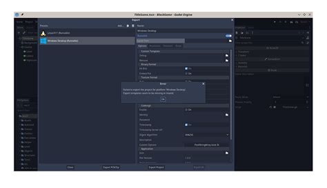 How Do I Fix The Following Error Godot Failed To Export The Project For Platform Windows