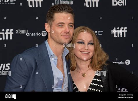 September 11 2022 Toronto Ontario Canada Robbie Rogers L And Sarah Schechter R Attend