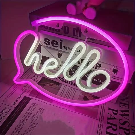 Creative Letter Led Neon Decoration Night Lighting Suitable For