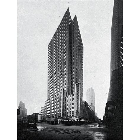 Historical Rockefeller Center Building Manhattan New York City