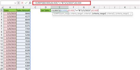 harnessing the power of excel sumifs with date range 2 useful
