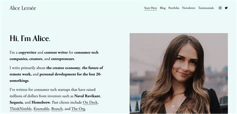 Portfolio Examples For Content Writer At Mary Wilber Blog