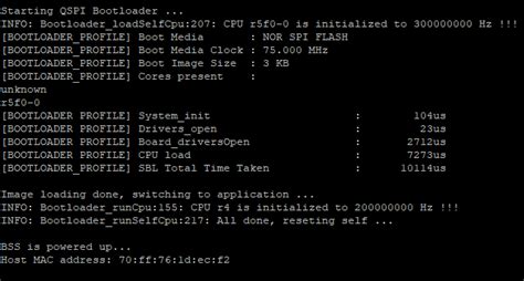 Awr2544lopevm Enabling Automotive Ethernet Non Master In Mmwcli Demo Software Sensors