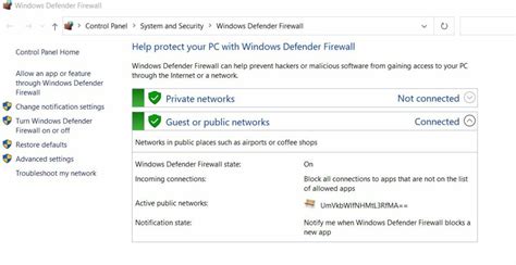 Fix Windows Defender Firewall Rule Is Blocking Your Connection