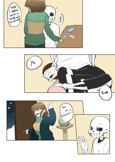 Chans Pictures Oneshots Sans X Chara Artofit