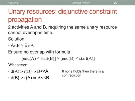 Ppt Constraint Based Scheduling And Planning Powerpoint Presentation