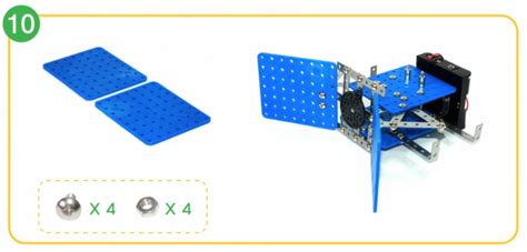 build the soccer bot robolink basecamp