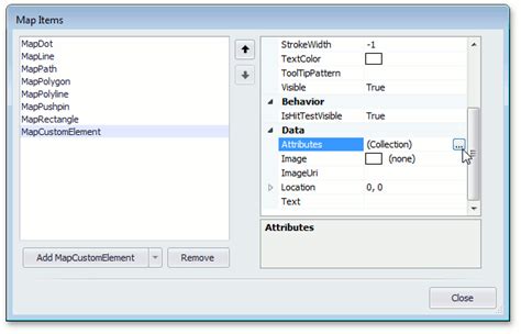 Provide Data Using Vector Item Attributes WinForms Controls DevExpress Documentation