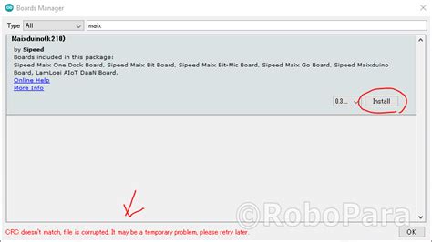 Running Blink Sample On Maixduino Using Platformio With Vscode Robopara