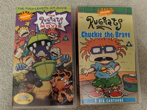 Rugrats The Movie Chuckie The Brave Vhs Video Retro 1997 Eur 9 21