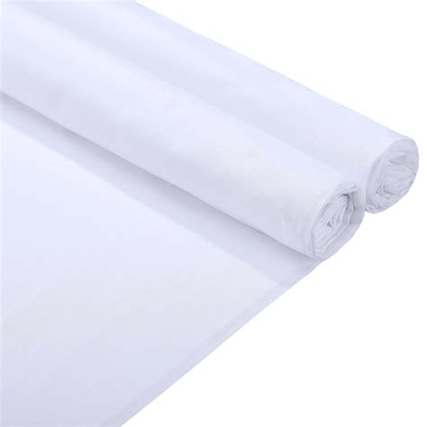 White Cotton Fabric Roll