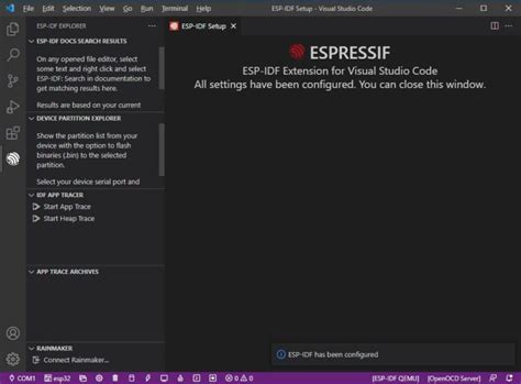 Get Started With Esp Idf Windows Embeddedtutorials