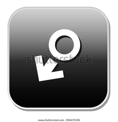 Male Sex Icon Stock Vector Royalty Free Shutterstock