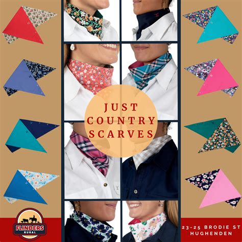 Carlee Double Sided Scarf Flinders Rural