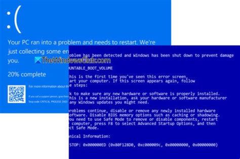 Fix Acpi Bios Error Or Acpi Bios Fatal Error In Windows 1110