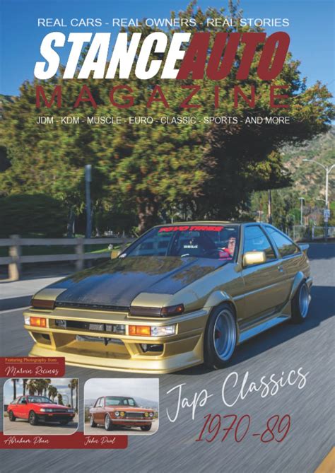 Stance Auto Magazine Jap Classics 1970 89 Stance Auto Magazine Specials