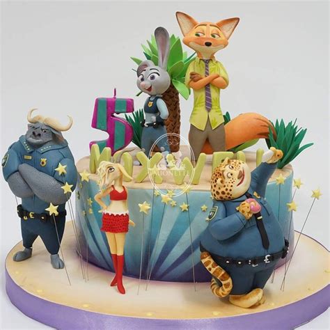 Pin On Tortas De Zootopia