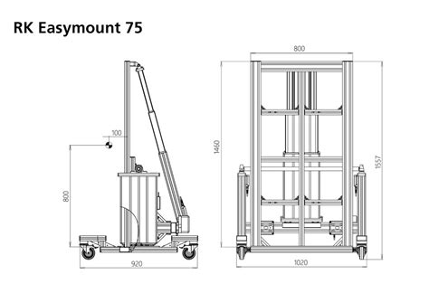 Mobile And Ergonomic Assembly Table For Control Cabinet Construction