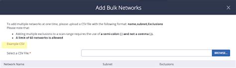 How To Add A Network From A CSV File Auvik Support