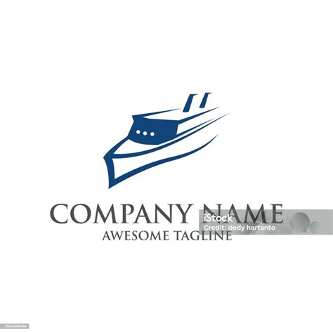추상 배 로고입니다 요트 아이콘입니다 바다 배 그래픽입니다 해양 보트 전송 기호입니다 항해 아이콘입니다 벡터 로고 템플릿 사용에 대 한 준비 0명에 대한 스톡 벡터 아트 및