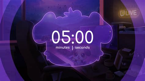 Buy Stream Countdown Timer Overlays For Obs And Streamlabs Streamdesignz