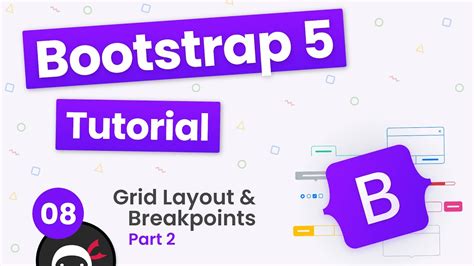 Bootstrap 5 Crash Course Tutorial 8 Grid Layout Part 2 Youtube