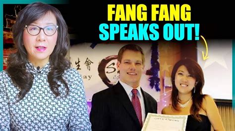 The Us China Counter Intelligence Efforts And Fang Fang Spoke Out Youtube