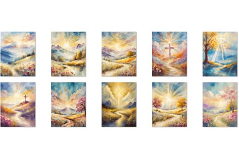 Easter Resurrection Backgrounds Graphic By Artmix · Creative Fabrica